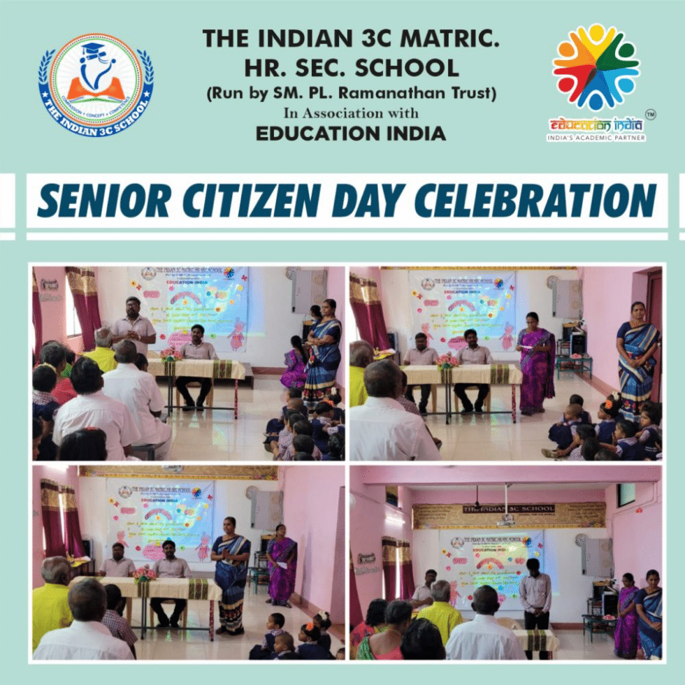 Senior Citizen Day Celebration | The Indian3c School